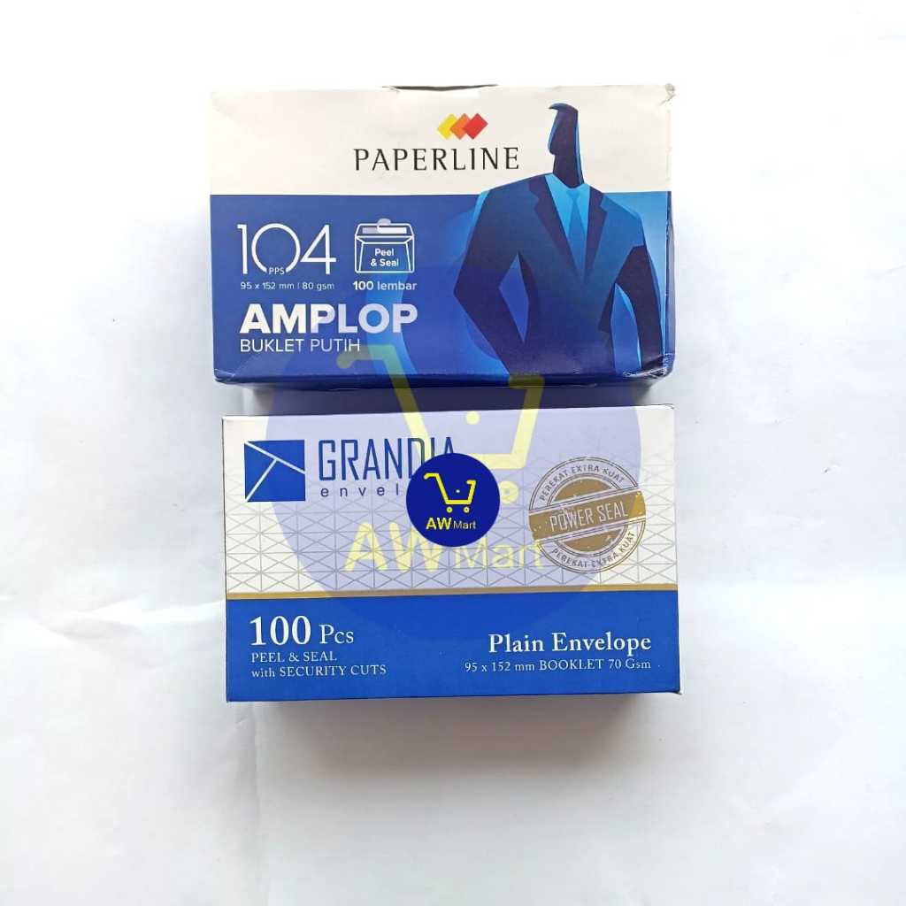 Jual AMPLOP PAPERLINE PERBOX ISI 100 LEMBAR - AMPLOP BUKLET PUTIH ...