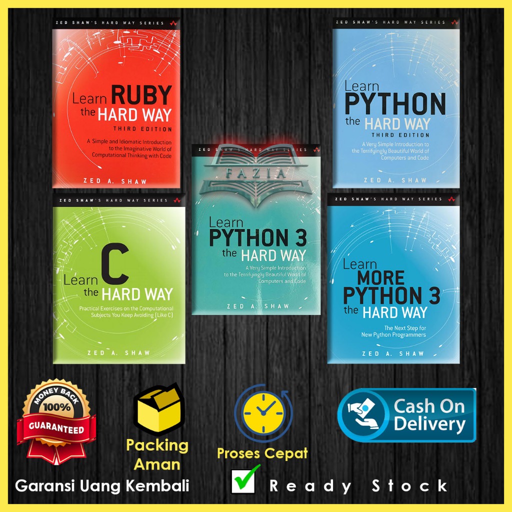 Jual Learn Python the Hard Way by Shaw Zed A. | Shopee Indonesia
