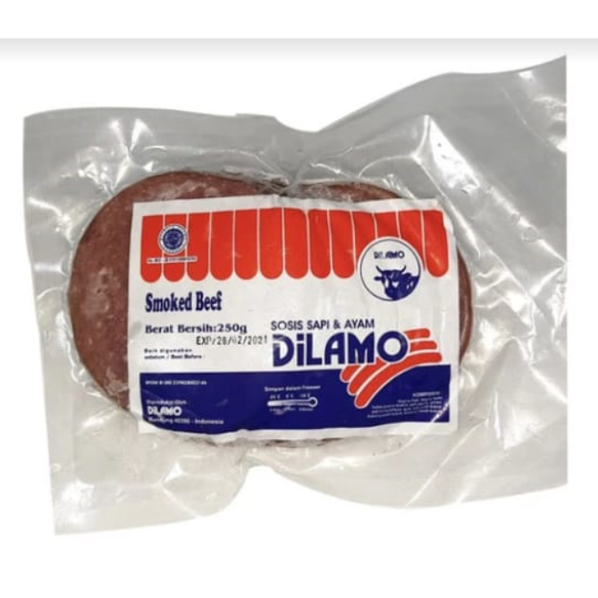 Jual DILAMO SMOKED BEEF 250 GRAM | Shopee Indonesia