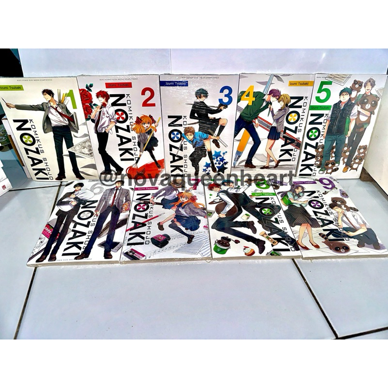 Jual Komik Manga Jepang Komikus Shojo Nozaki vol 1-9 (Izumi Tsubaki ...
