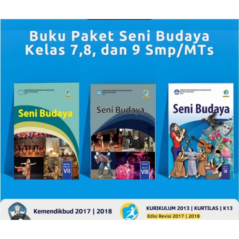 Jual Buku Paket SENI BUDAYA Kelas 7,8,9 SMP/Mts Mendikbud | Shopee Indonesia