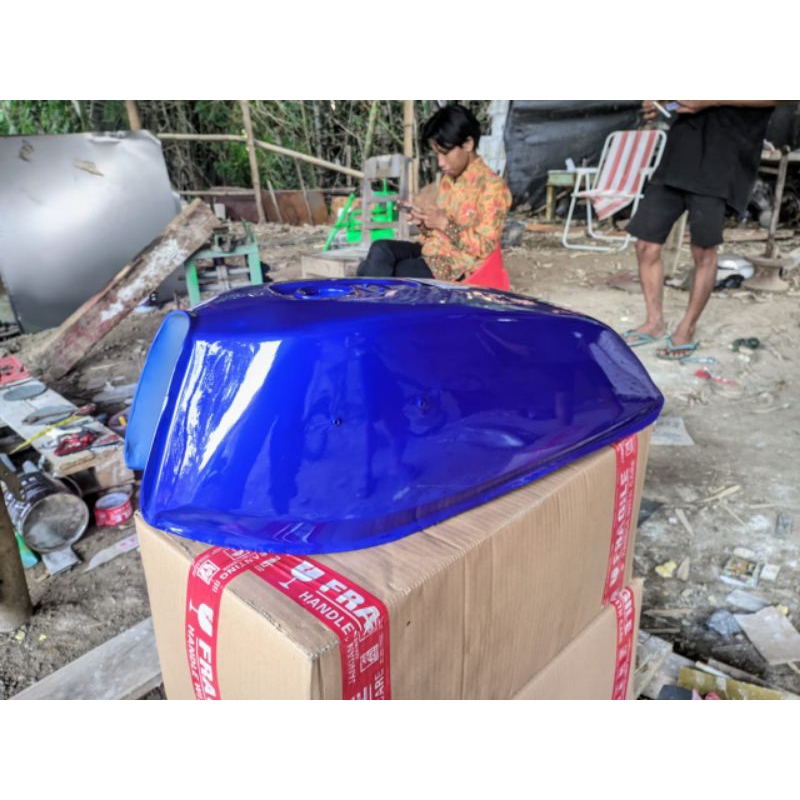 Jual tangki gl pro nat lurus warna biru movistar | Shopee Indonesia