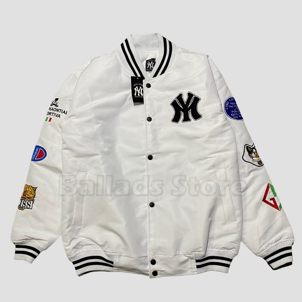 Jual Jaket Varsity Baseball Pria Wanita Jacket Bomber Koreaan Style ...