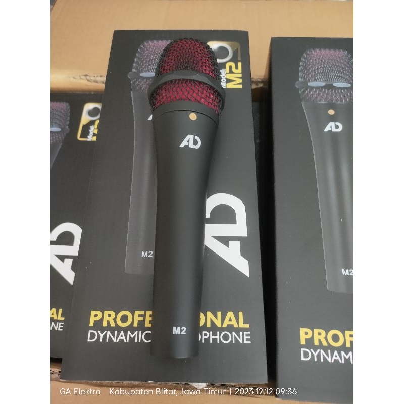 Jual mic kabel AD M2 original phaselab mic vokal | Shopee Indonesia