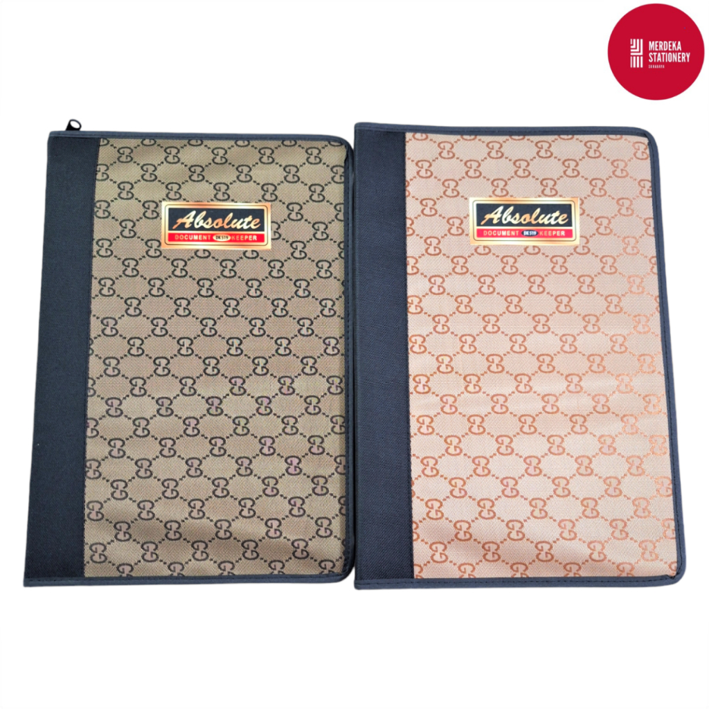 Jual Dokumen/Document Keeper Map Resleting DK-519/Gucci Folio/F4 Kain ...