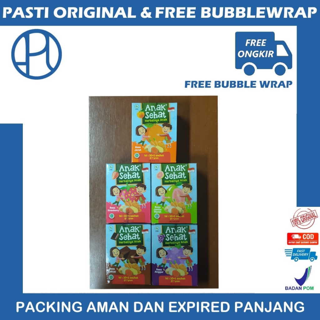 Jual JAMU ANAK SEHAT 7 GRAM BOX 10+1 SACHET | Shopee Indonesia