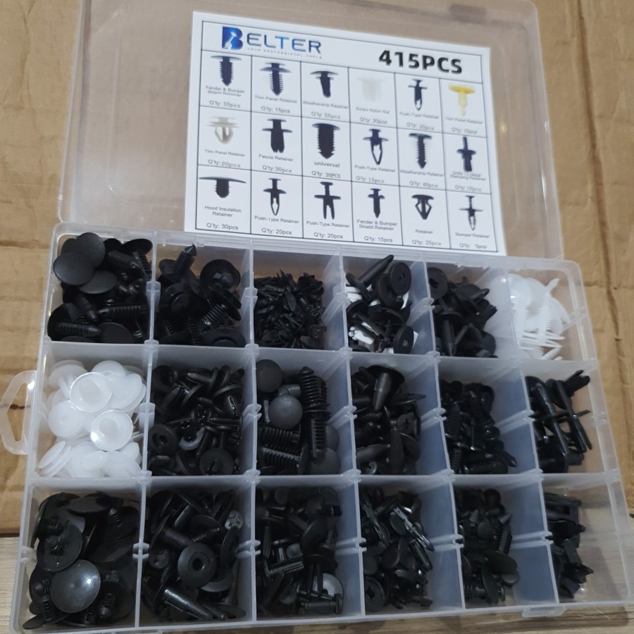 Jual Universal Klip Bumper Baut / Baut Rivet Mobil Motor Universal ...