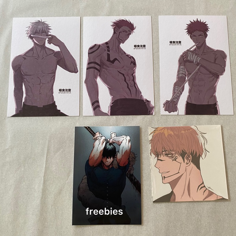 Jual Postcard Jujutsu Kaisen JJK - Gojou satoru Sukuna Toji | Shopee ...