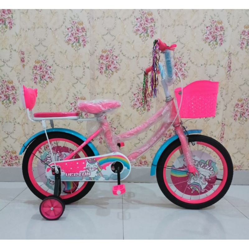 Jual SEPEDA CEWEK MINI 16 VELION KUDA PONI MINI MONCHICHI | Shopee ...