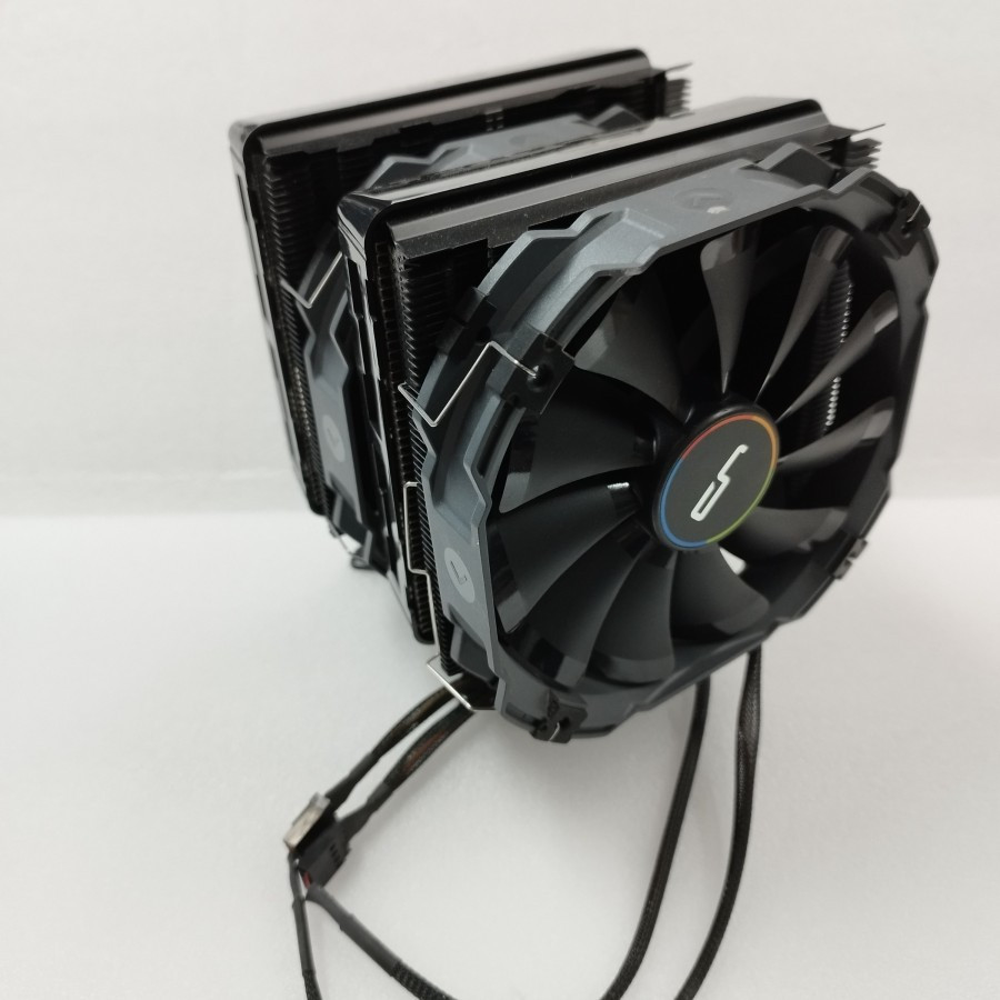 Jual CPU Cooler CRYORIG Dual Tower Heatsink + 2 Fans 14 CM Intel ...