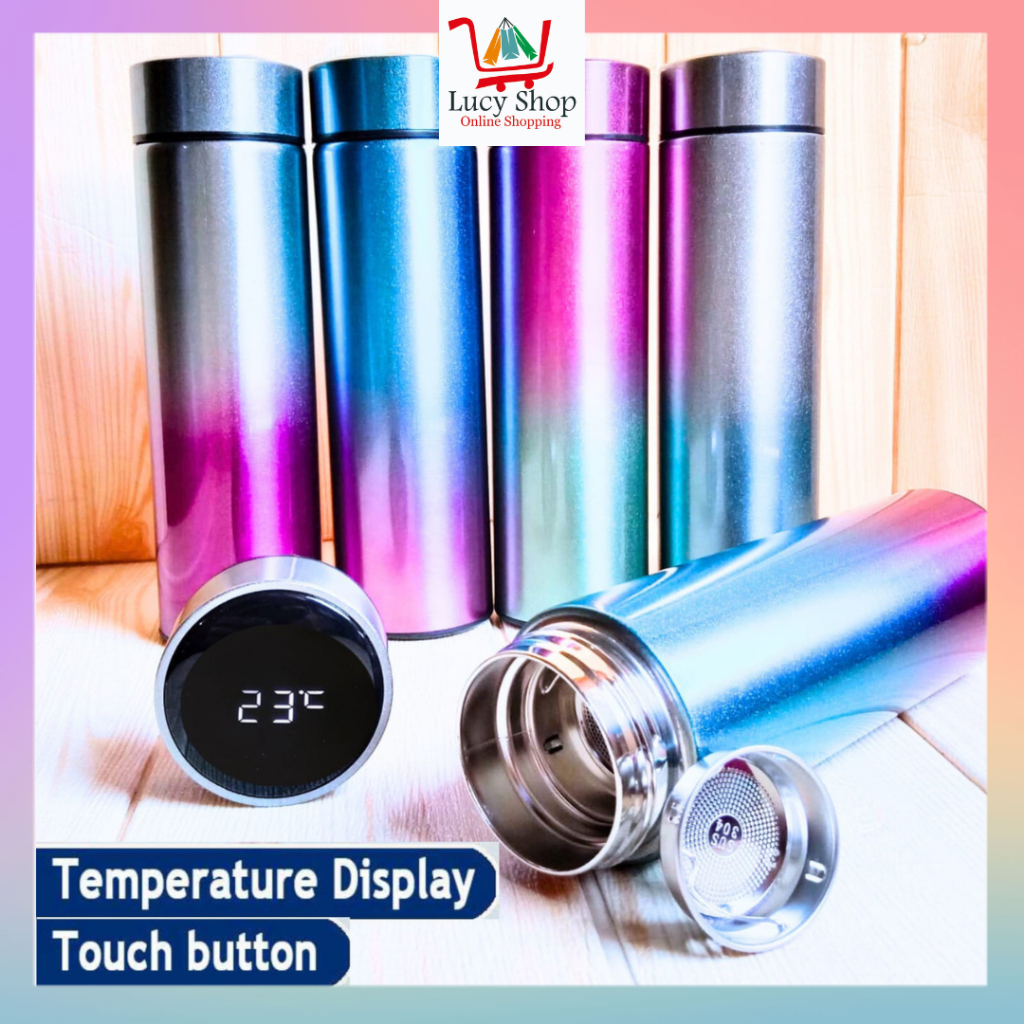Jual Termos LED Stainless Display Temperatur Pembaca Suhu Thermos ...