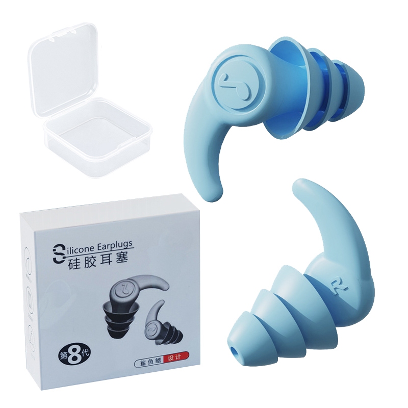 Jual Earplug 3 Layer Deep Sleep Earplug Silikon Nano Ear Plug Peredam ...