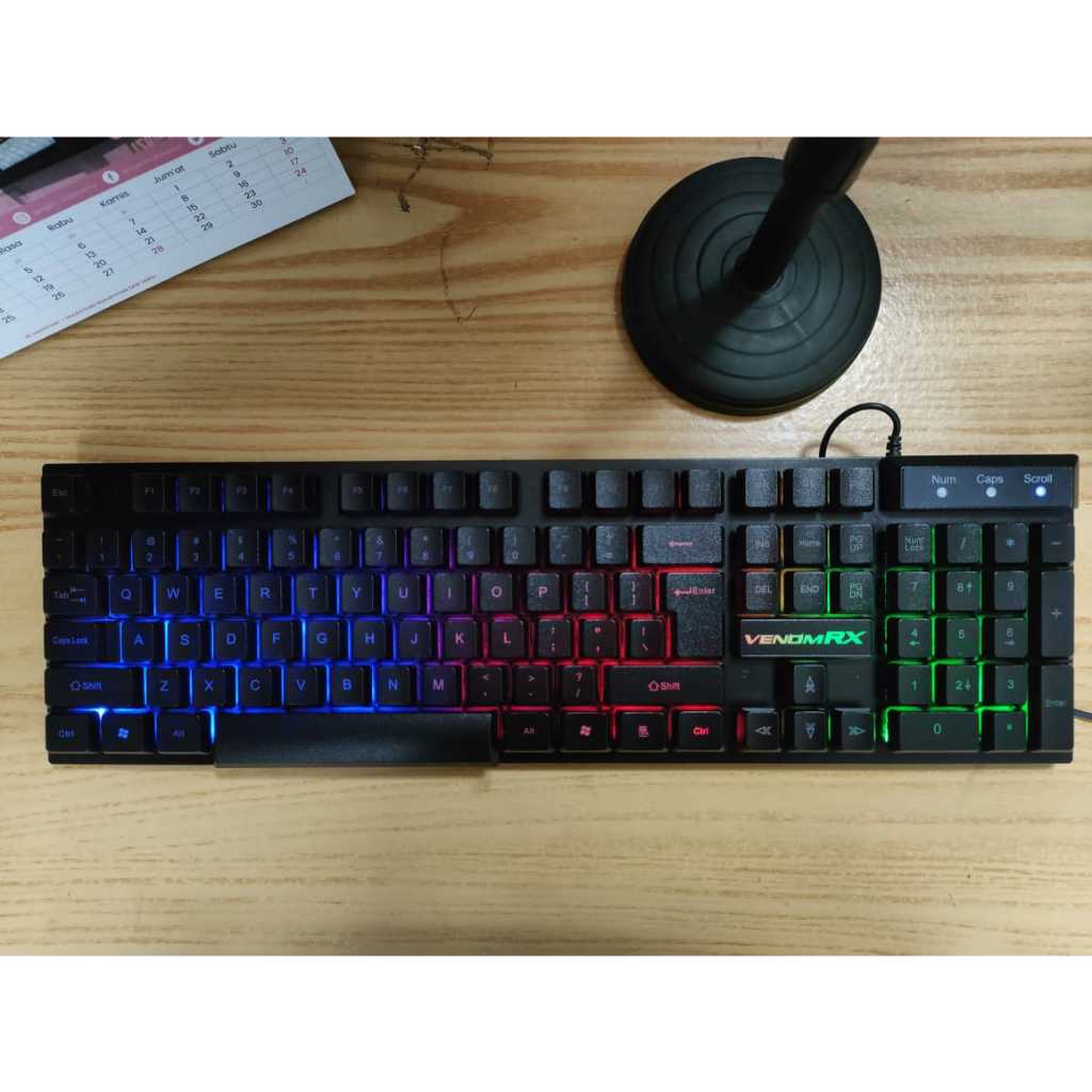 Jual Keyboard Gaming Combo USB Venom RX GK888 RGB | Shopee Indonesia