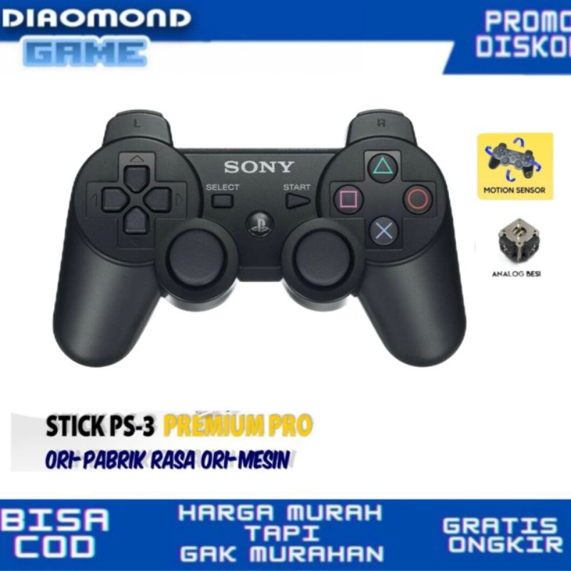 Jual Stik Stick Controller PS3 DS3 Original Pabrik Warna | Shopee Indonesia