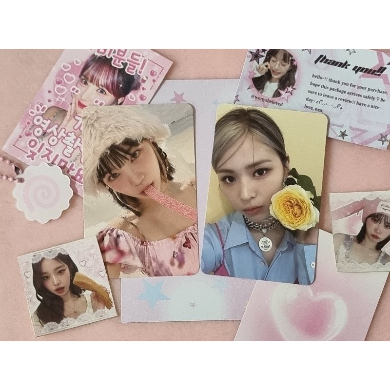 Jual [BACA DESC] wts girl group photocard official bundle candy chaewon ...
