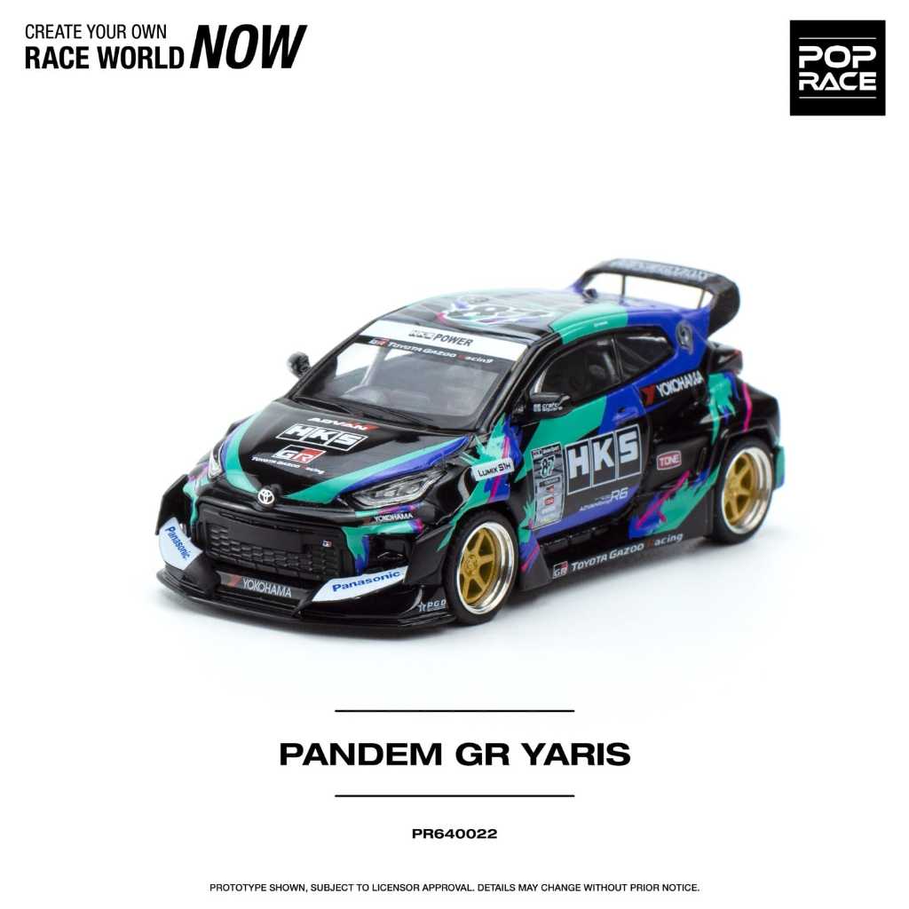 Jual Pop Race PR640022 Pandem GR Yaris HKS | Shopee Indonesia