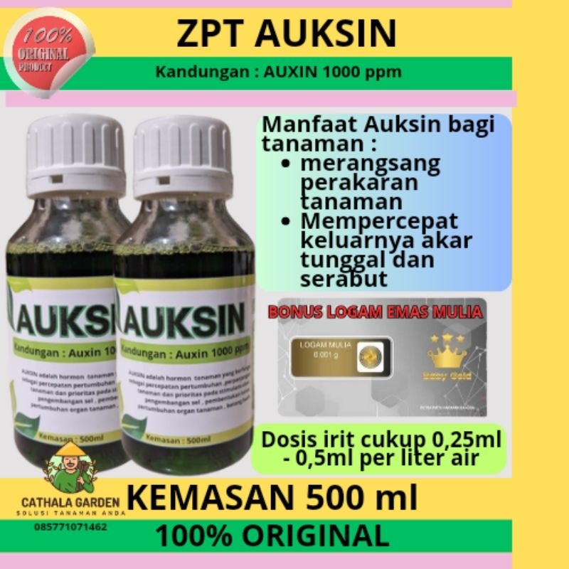 Jual ZPT HORMON AUKSIN 1000 PPM KEMASAN 500 ML | KHUSUS UNTUK TANAMAN ...