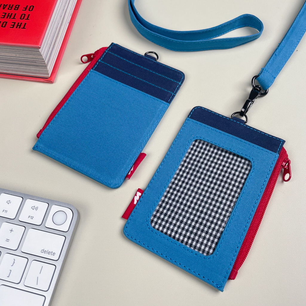 Jual ID Card Holder Hanging Wallet Name Tag Gantung Lanyard Dompet ...