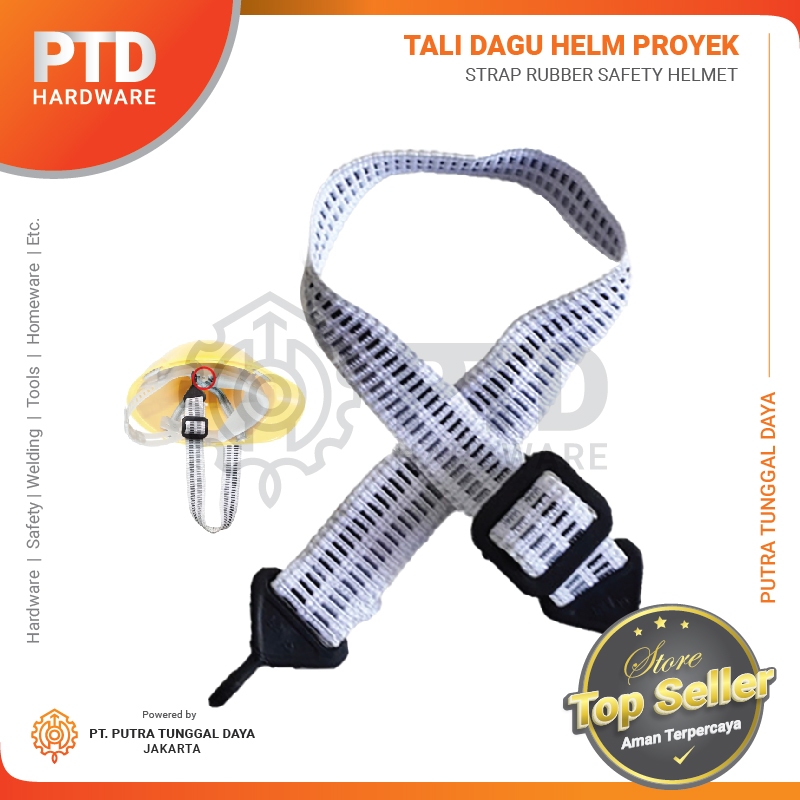 Jual Tali Dagu Helm Safety Proyek Model Karet Elastis / Chin Strap ...