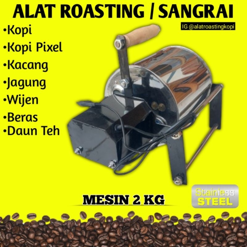 Jual Coffee Roaster • Alat Roasting Kopi • Alat Sangrai Kopi • Roaster Kopi • MESIN Roasting ...