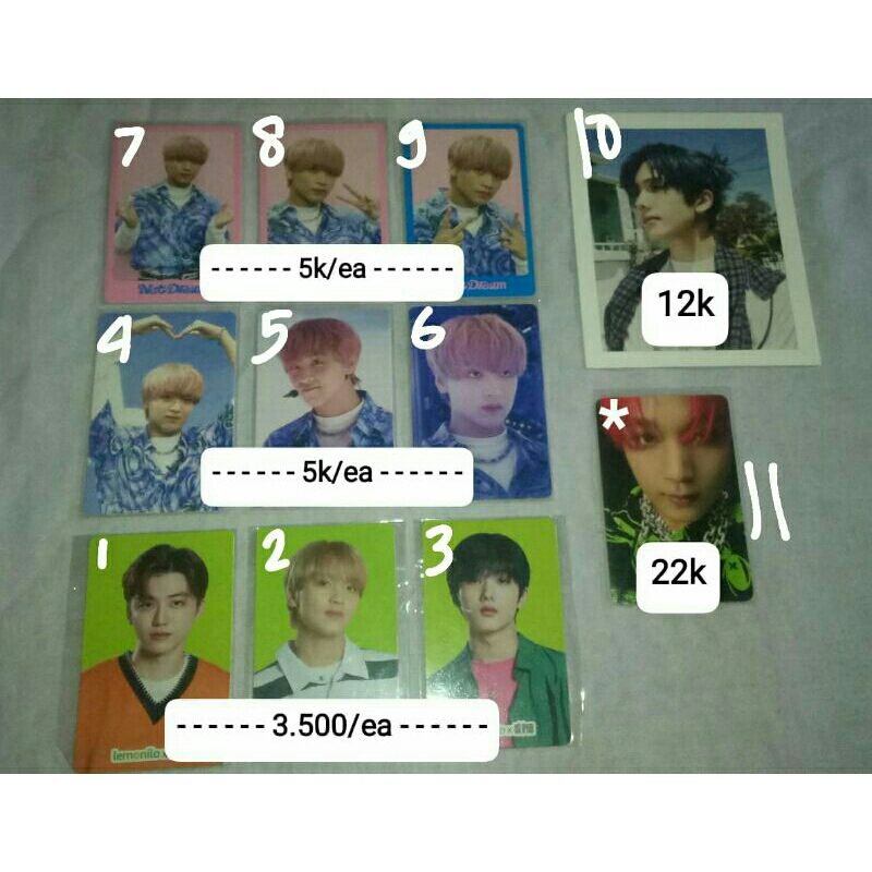 Jual photocard nct dream (official) | Shopee Indonesia