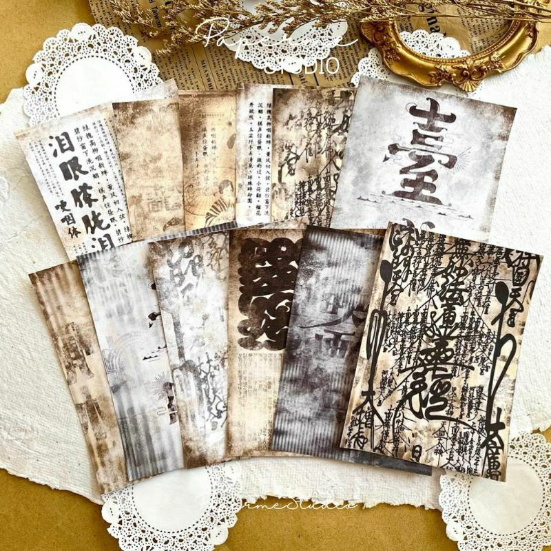 Jual PAPER DECO - paper deco japan note invoice vintage scrapbook ...