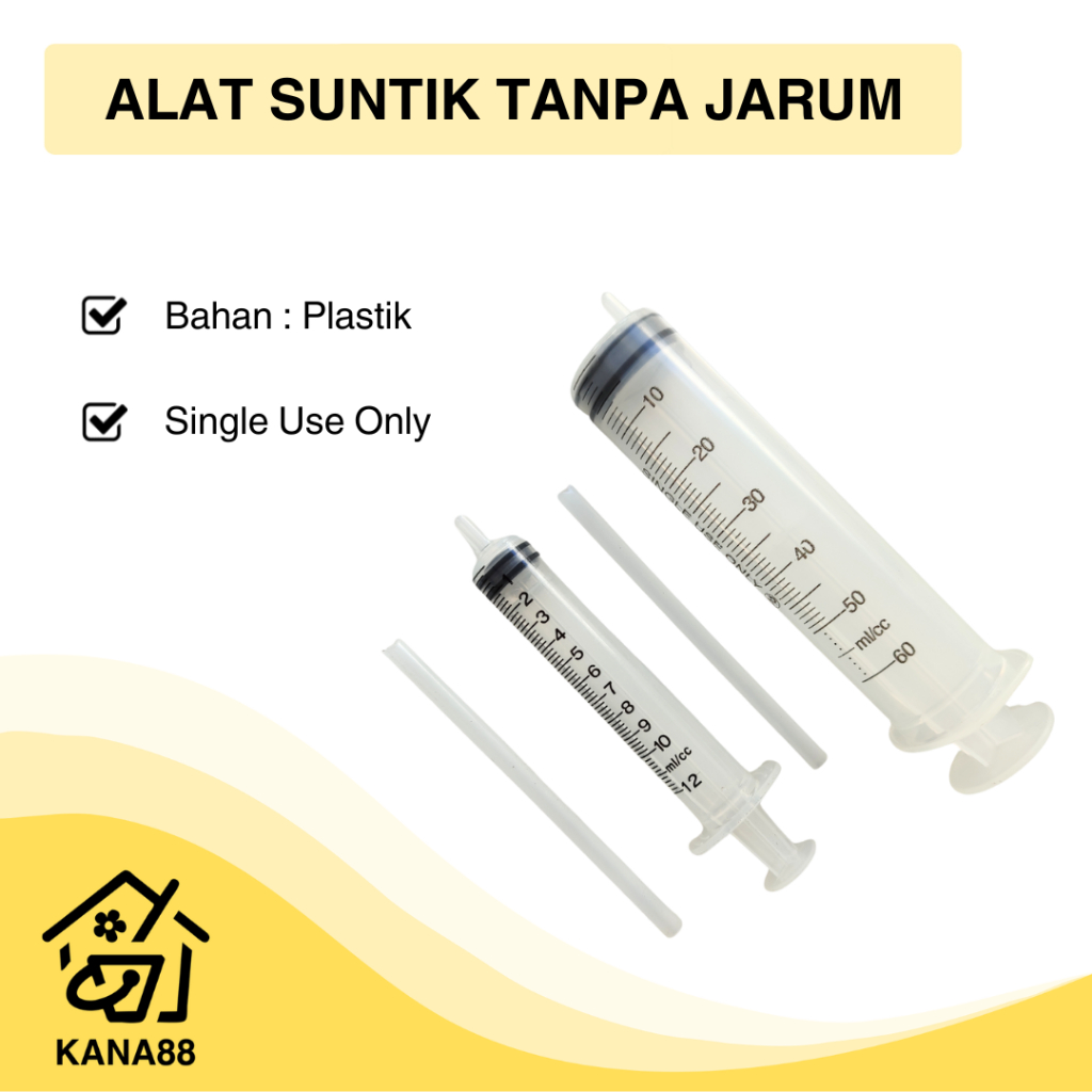 Jual Suntikan Parfum Spuit Alat Suntik Plus Selang Tanpa Jarum Syringe ...