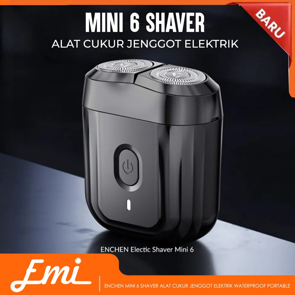 Jual ENCHEN Mini 6 Shaver Alat Cukur Jenggot Elektrik Waterproof ...