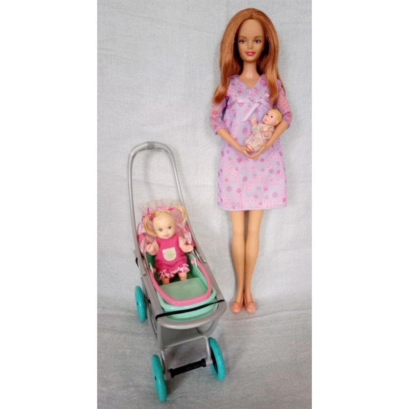 Jual barbie happy family / boneka barbie / barbie playset | Shopee ...