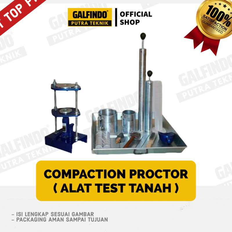 Jual GALFINDO ALAT COMPACTION PROCTOR FULL SET / ALAT UJI KEPADATAN ...