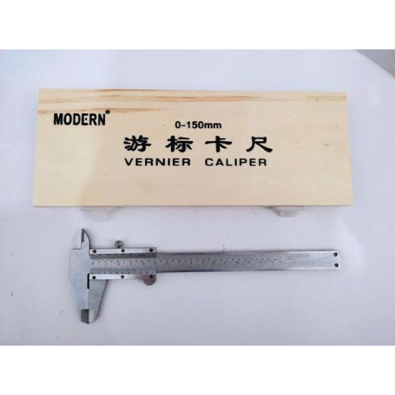 Jual MODERN VERNIER CALIPER / SKETMATE / SIGMAT JANGKA SORONG 6 INCH MODERN | Shopee Indonesia