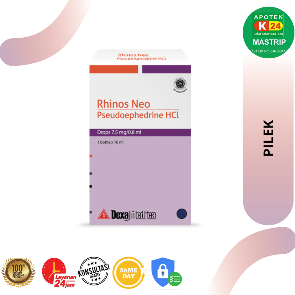 Jual Rhinos Neo Drop / Pilek Flu Bersin Hidung Tersumbat / 2-5 Tahun ...