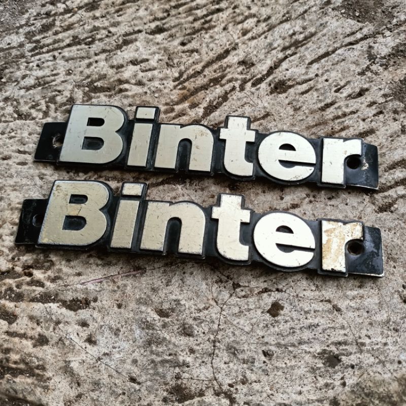 Jual Emblem tangki bensin kawasaki binter GTO KH100 KH125 original ...