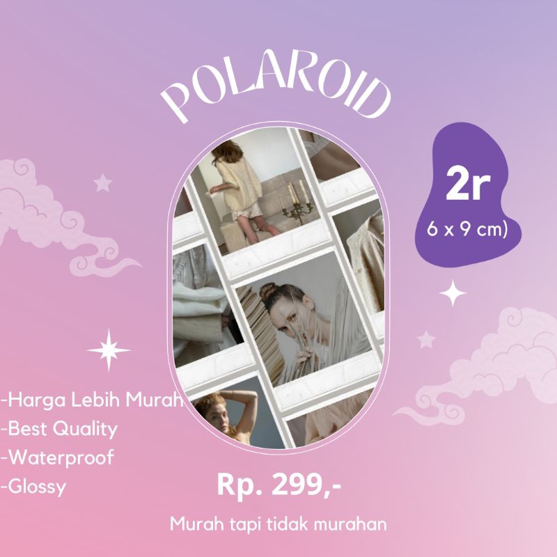 Jual Cetak Foto Polaroid Murah Berkualitas Makassar, Uk 2r (9x6 cm ...