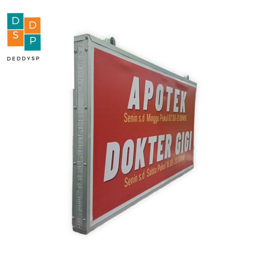 Jual Neon Box Slim 40 x 20 2sisi | Shopee Indonesia