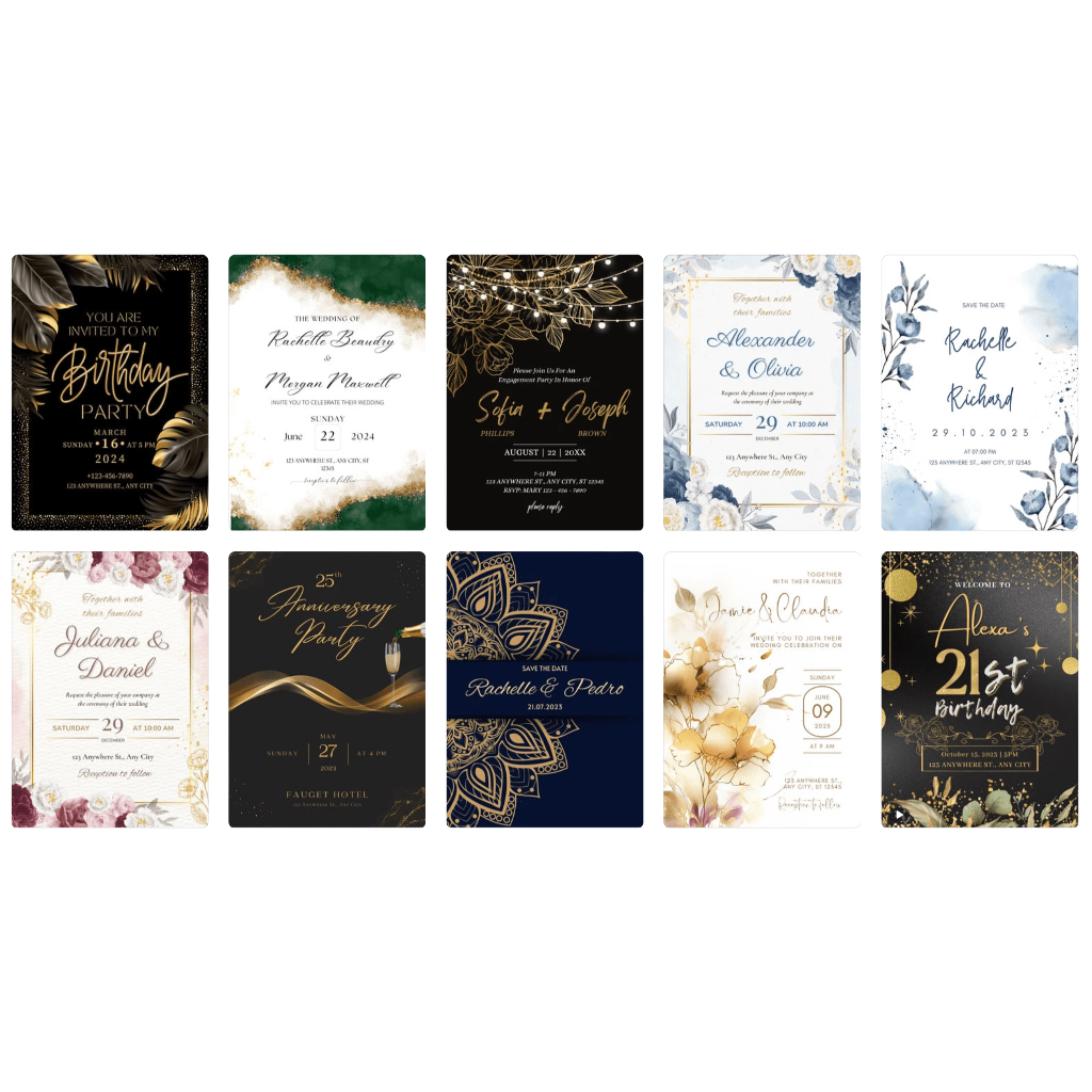Jual Jasa design undangan wedding invitation / Jasa desain undangan ...