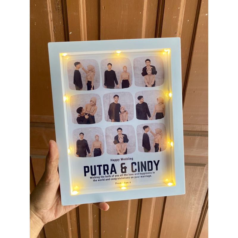 Jual Gift foto kado unik birthday, anniv, wedding, kado pacar bisa ...