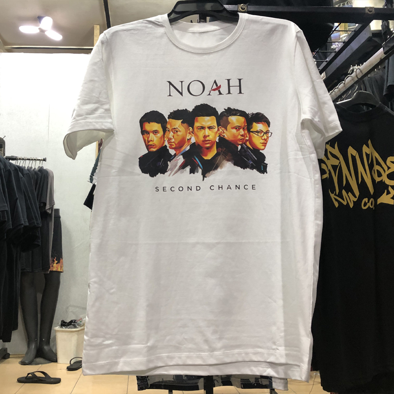 Jual Kaos Noah Second Chance Tshirt 100% Cotton | Shopee Indonesia