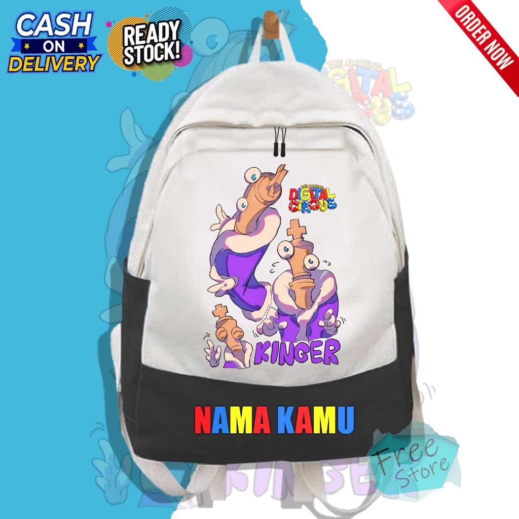 Jual Tas Ransel Anak SD Animasi KINGER KING - Bacpack Anak TK The ...