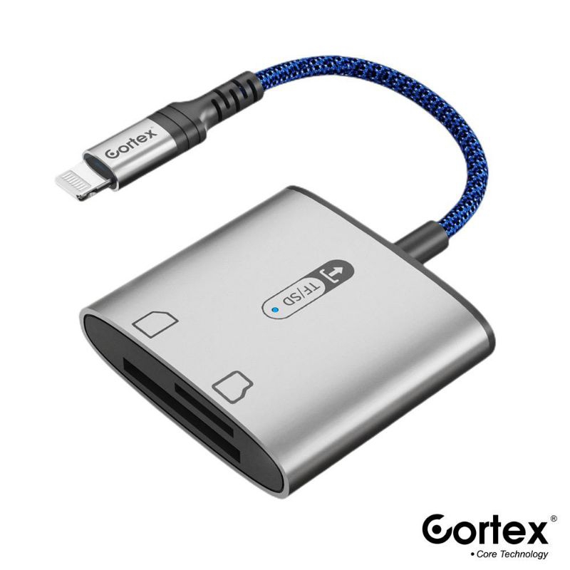 Jual Card Reader Adaptor MH387 Cortex Iphone Ipad Lightning To SD/TF ...
