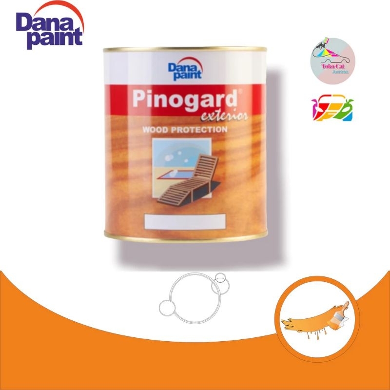 Jual Cat Kayu Pernish Kayu Politur Plitur PINOGARD Kayu 1L | Shopee ...