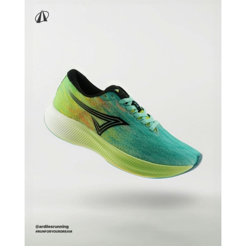 Jual Sepatu Lari Ardiles Nfinity Sense Pro Hijau Plat Carbon | Shopee ...