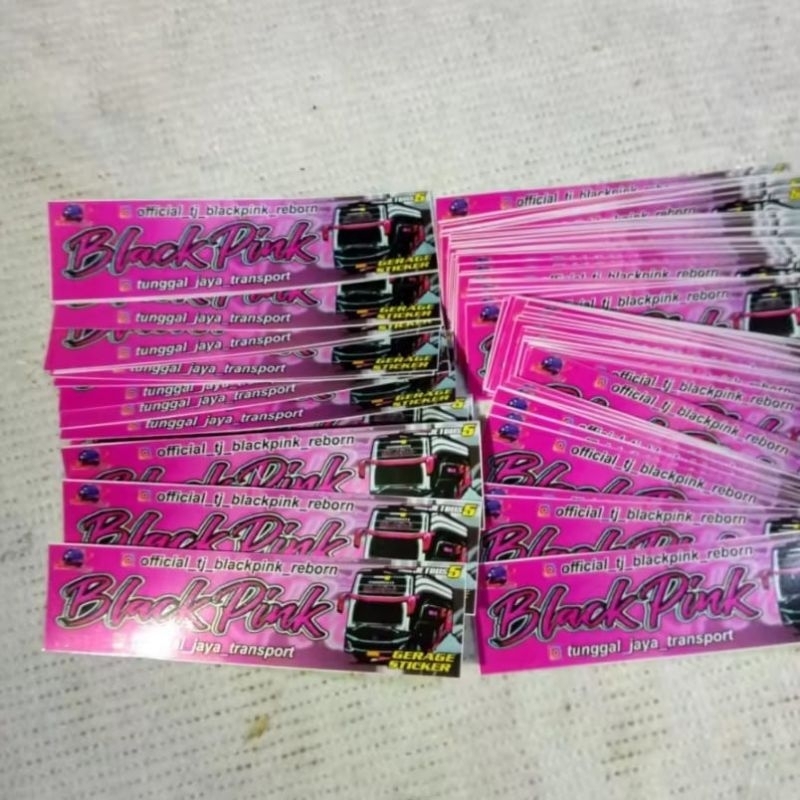 Jual STIKER BUS TUNGGAL JAYA JB5 ISI 10 | Shopee Indonesia