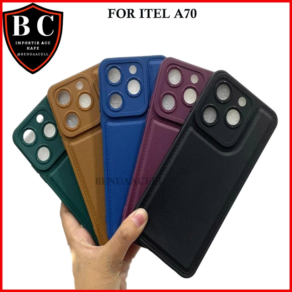 Jual CASE ITEL A70 - CASE LEATHER PRO ITEL RS4 ITEL S23 S23 PLUS ITEL A70 A60 ITEL P55 5G P55 4G ...