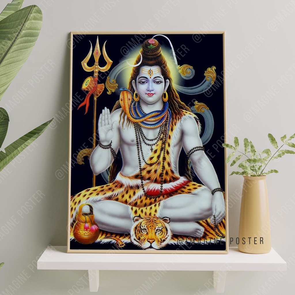 Jual Poster Gambar Dewa Hindu - Poster Dewa Siwa, Shiva, Siva A3 - V3 ...