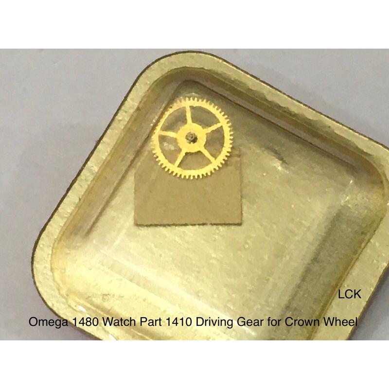 Jual Omega 1480 Watch Part 1410 Driving Gear for Crown Wheel / Omega ...