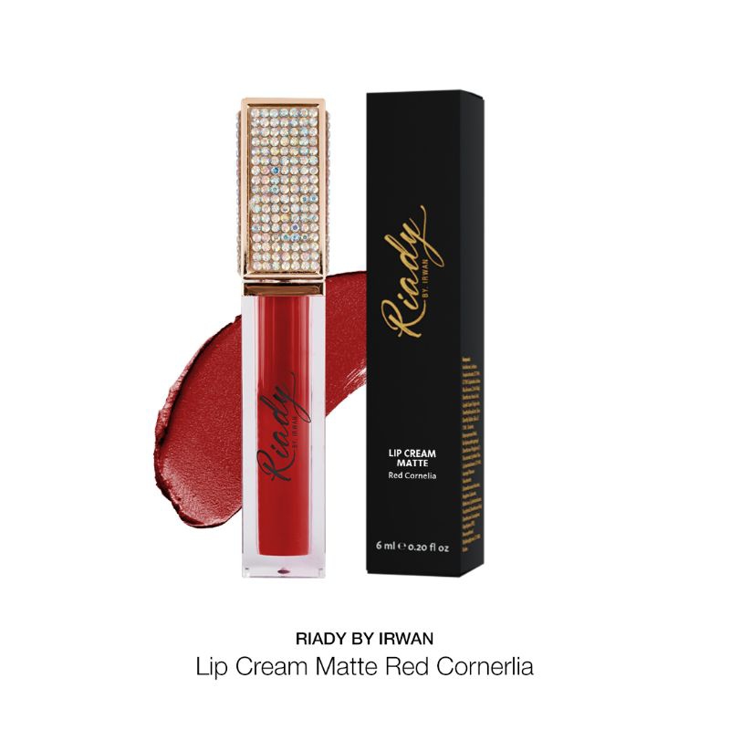 Jual Lip Cream Matte Riady by Irwan (6ml) | Shopee Indonesia