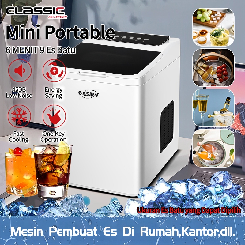 Jual Cocok Untuk Rumah Mesin Es Iceler Portable / Mesin Es Cube Iceler ...