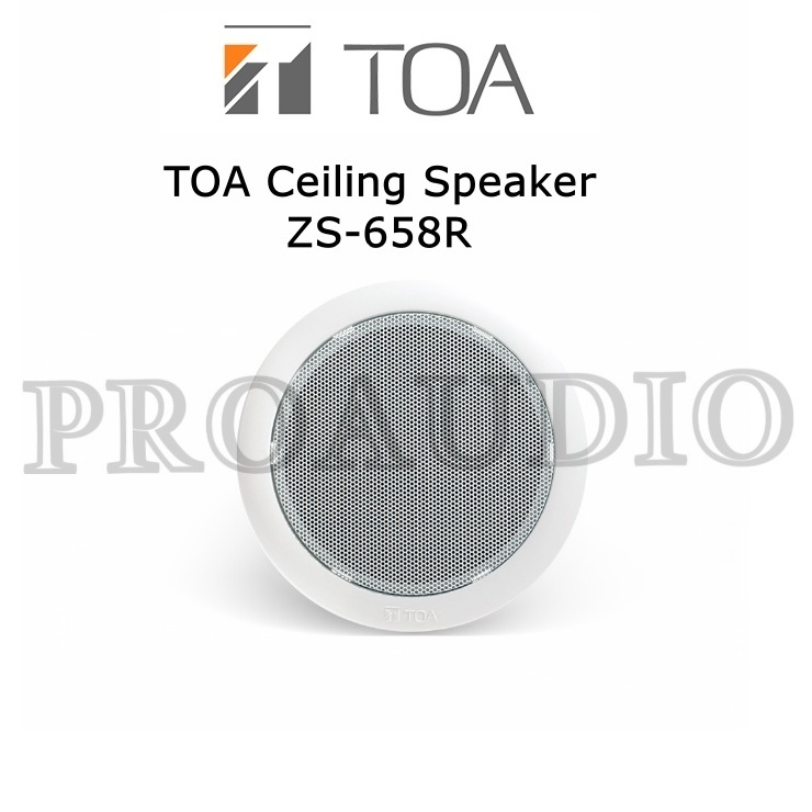 Jual TOA Speaker Ceiling TOA ZS 658 R / ZS 658R / ZS658 R 6 WATTS ORIGINAL | Shopee Indonesia