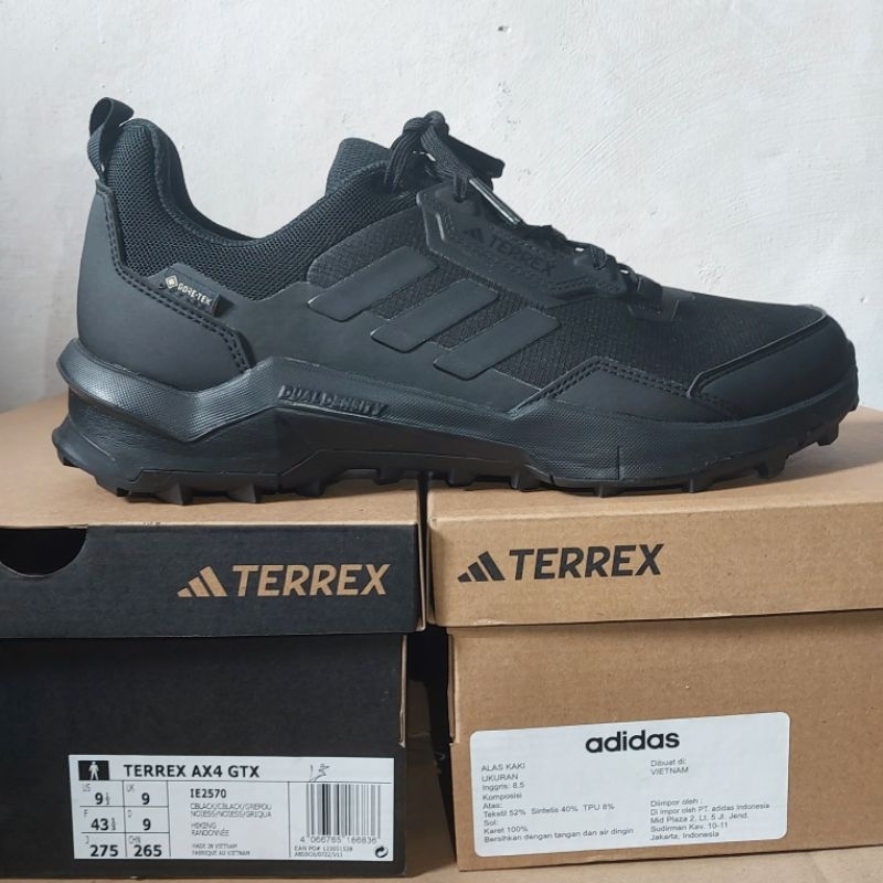 Jual Adidas Terrex AX4 Gore Tex GTX Trail Shoes IE2570 | Shopee Indonesia
